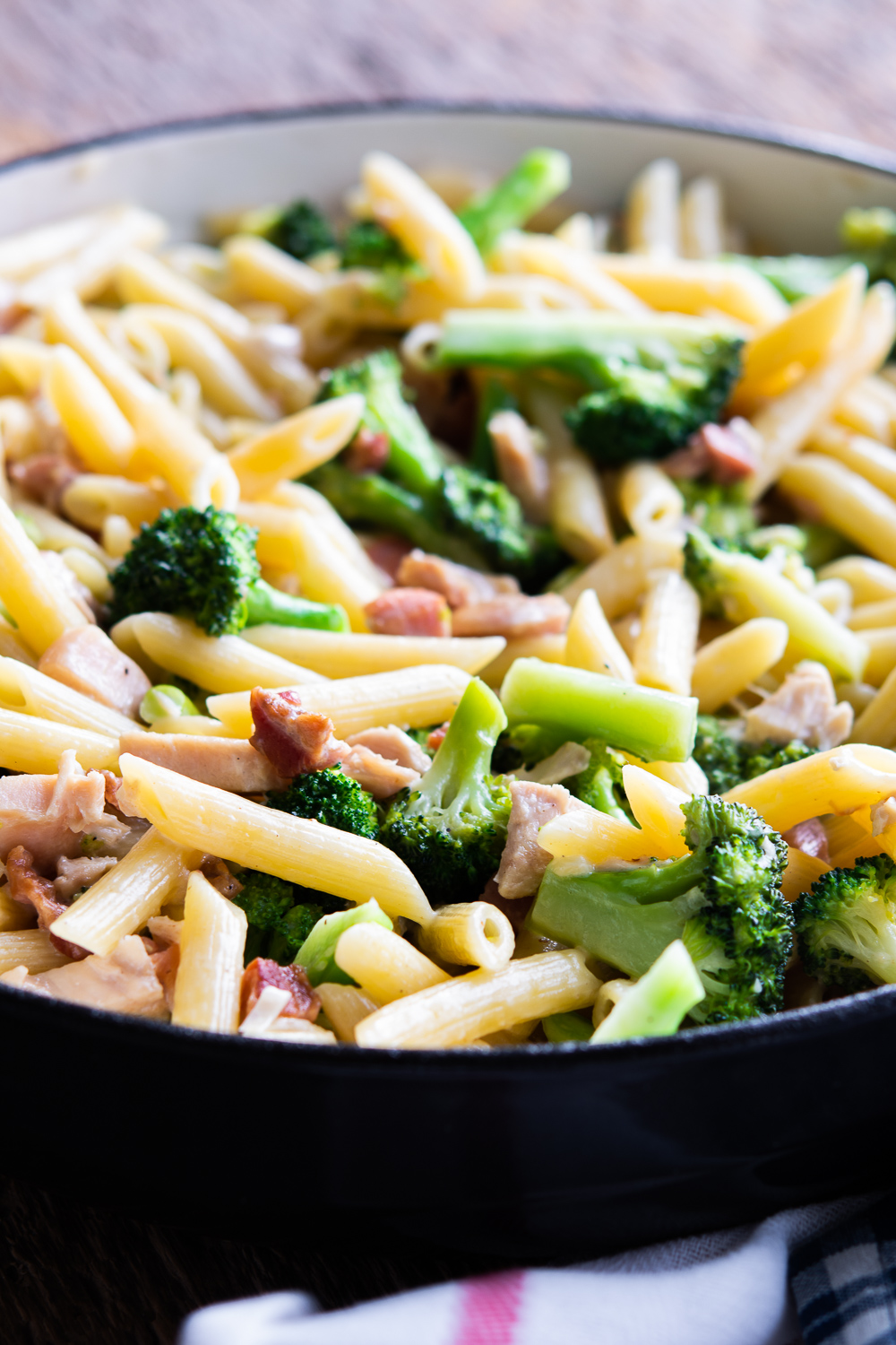 Pasta with Pancetta and Broccoli - Strawberries For Supper